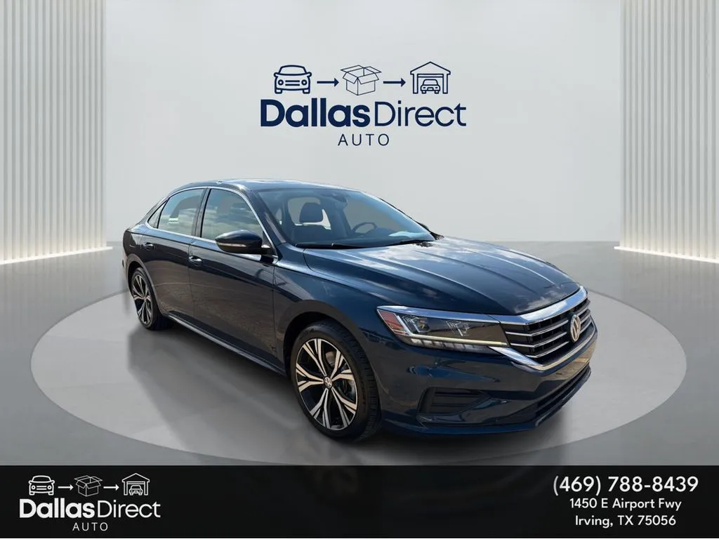 Used 2021 Volkswagen Passat 2.0T SE for sale in Irving, TX at Dallas ...