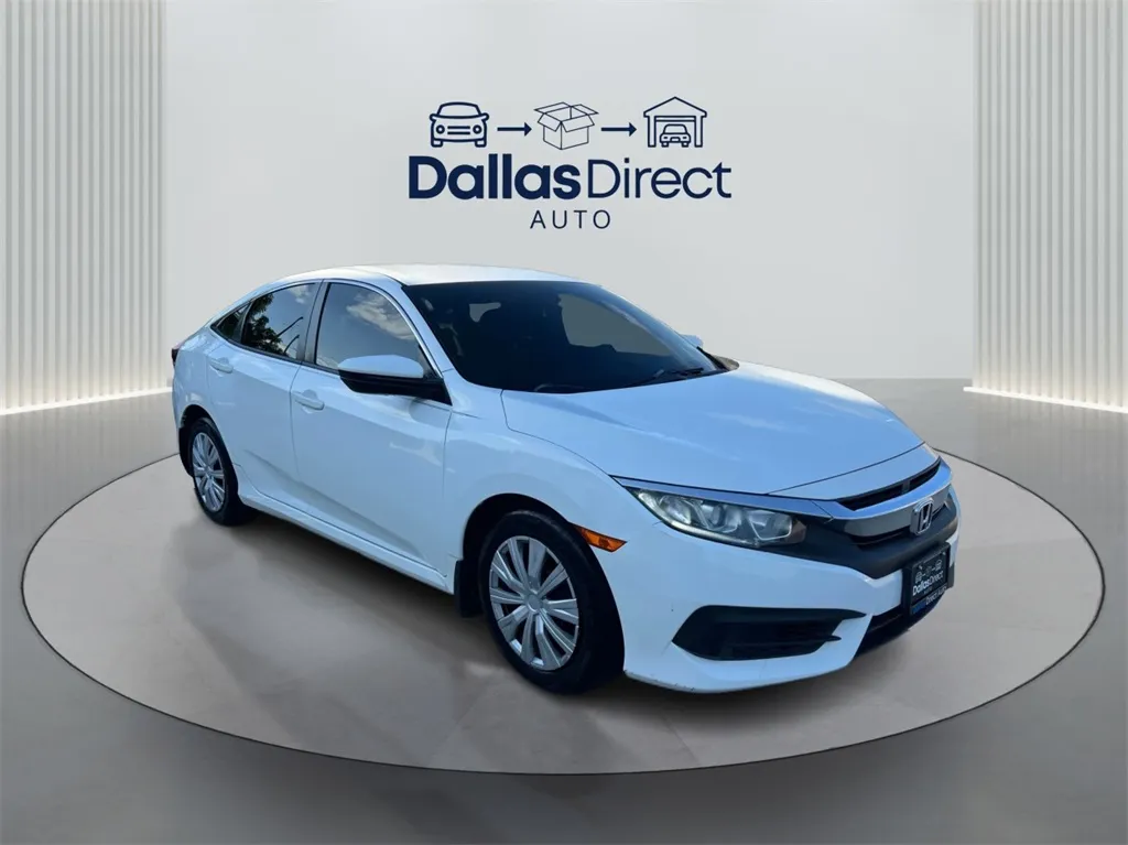 Used 2017 Honda Civic LX for sale in Irving, TX at Dallas Direct Auto ...